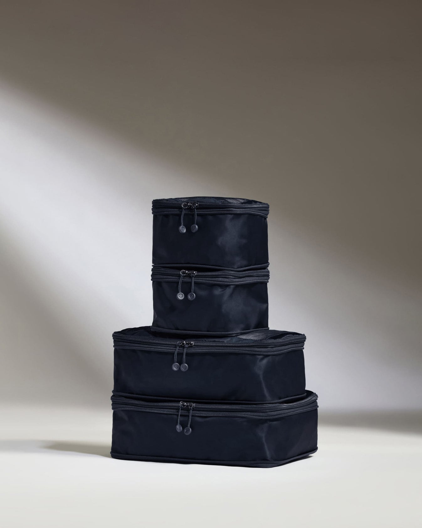 Packing Cubes in Navy Blue Set of 4 | Travel Accessories | Packing ...