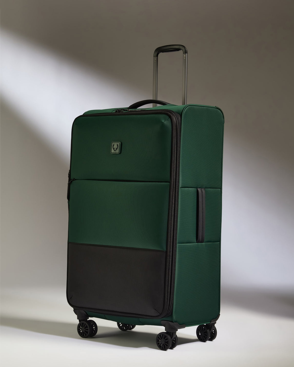 Lightest Large Suitcase in Green - Soft Stripe 2.0 | Soft Suitcase ...
