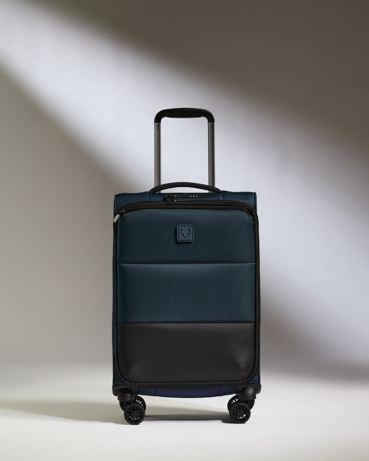 Lightest Expandable Carry-on Luggage in Navy - Soft Stripe | Soft ...