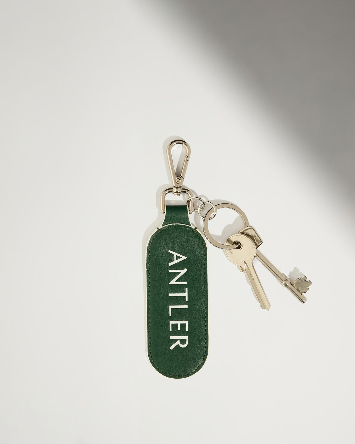 Leather Keyring in Green | Keychain & Travel Accessories – Antler ...