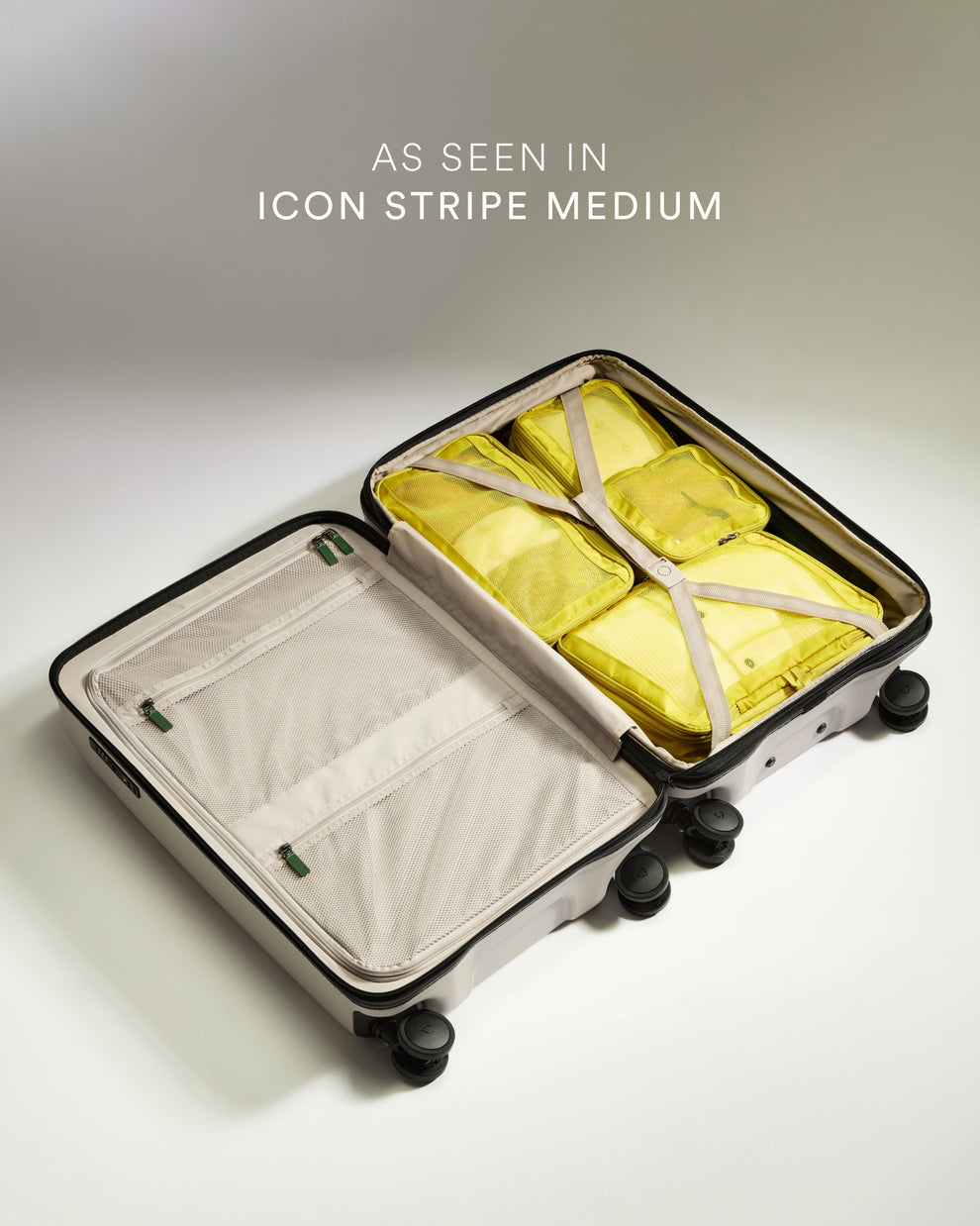 Packing Cubes in Yellow Set of 4 | Travel Accessories | Packing ...