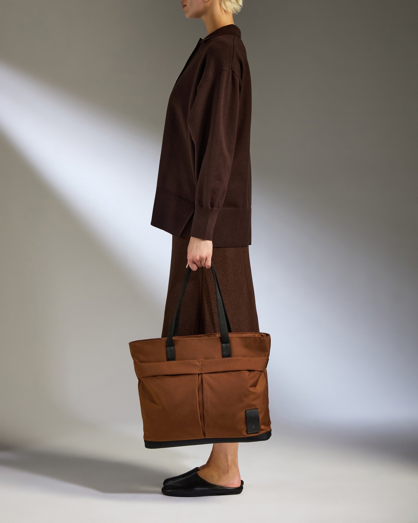 Urban Core Tote Bag in Brown | Travel & Work Bags and Accessories ...